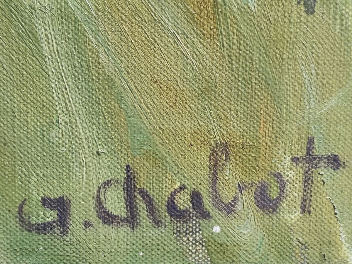 Jean Chabot | Paysage au pont | MutualArt