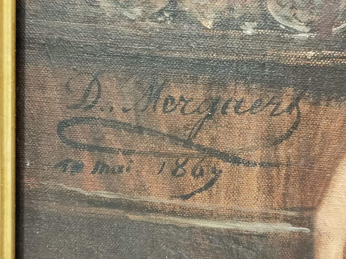 Désiré Mergaert | Portrait de Monsieur d'Izarn Portrait de Madame d ...