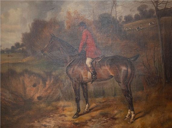 Alfred Wheeler | Alfred Wheeler Junior (1851-1932) Gone Away - Huntsman ...