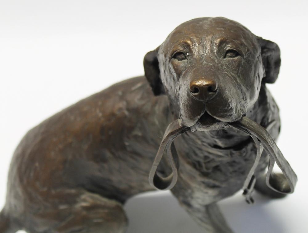 Richard Cooper | Richard Cooper boxed bronze labrador figures | MutualArt