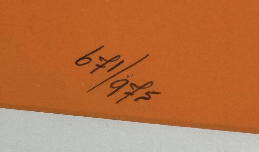 Henri Matisse | 70'S MATISSE ABSTRACT LITHOGRAPH 671/975 | MutualArt