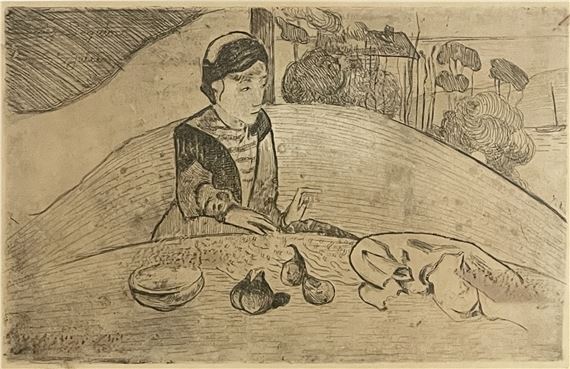 Paul Gauguin | Vase de fleurs et gourde (1891) | MutualArt