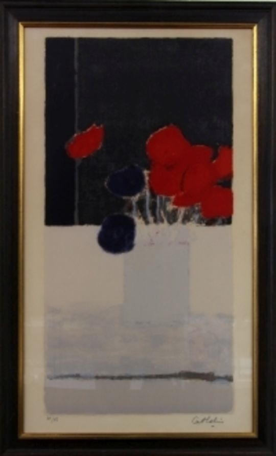 Bernard Cathelin | CATHELIN, BERNARD, Paris 1919 - 2004 Blumen in der ...