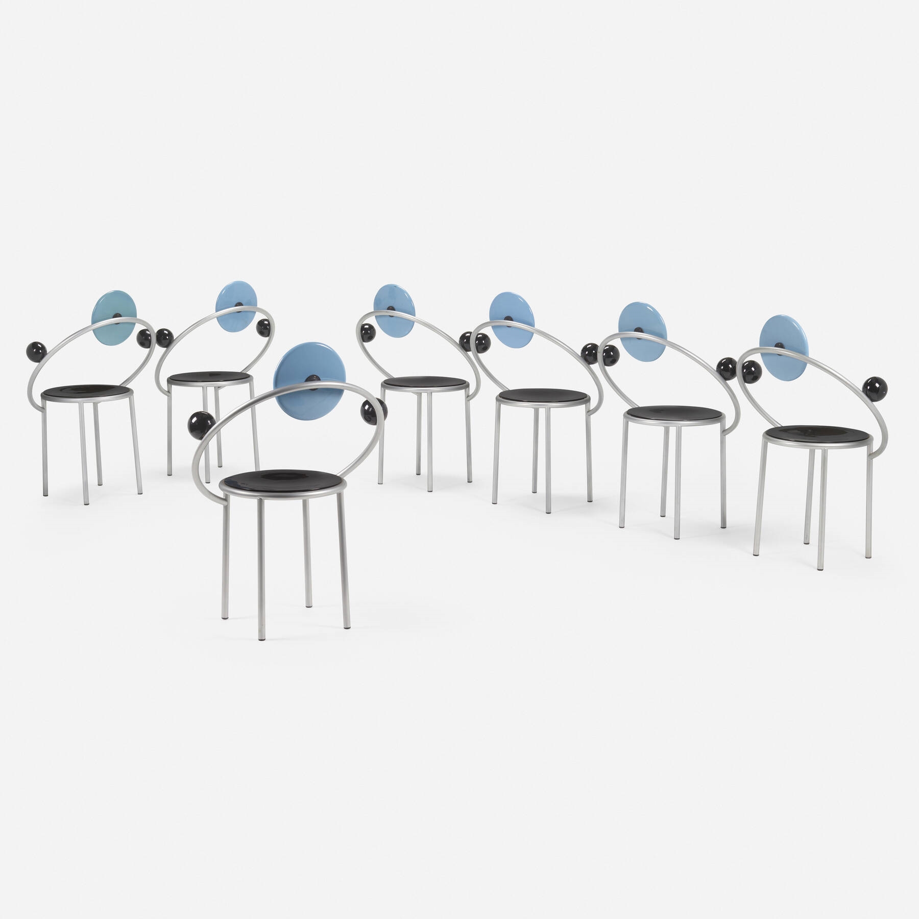 Michele de Lucchi | First Chairs, set of seven (1983) | MutualArt