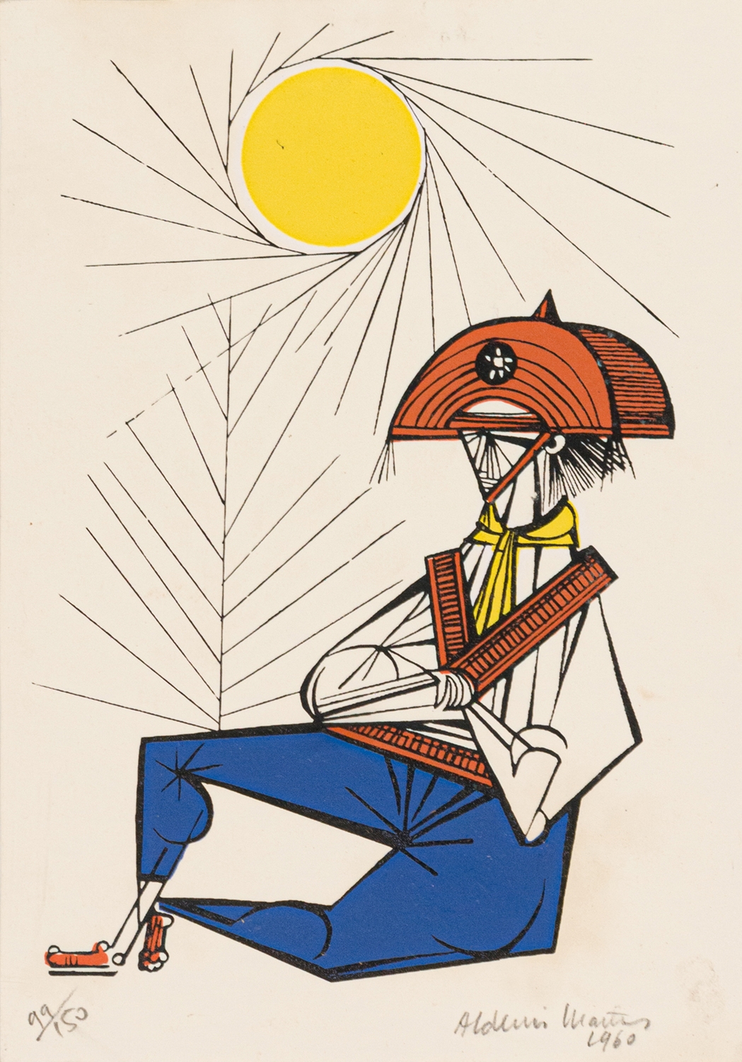 Aldemir Martins | Cangaceiro (1960) | MutualArt