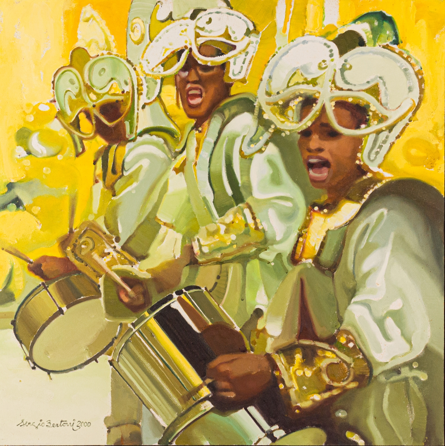 Sergio Bertoni | Bateristas (2000) | MutualArt