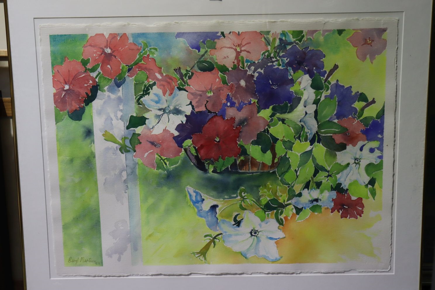 Beryl Martin | Flowers in the Window | MutualArt