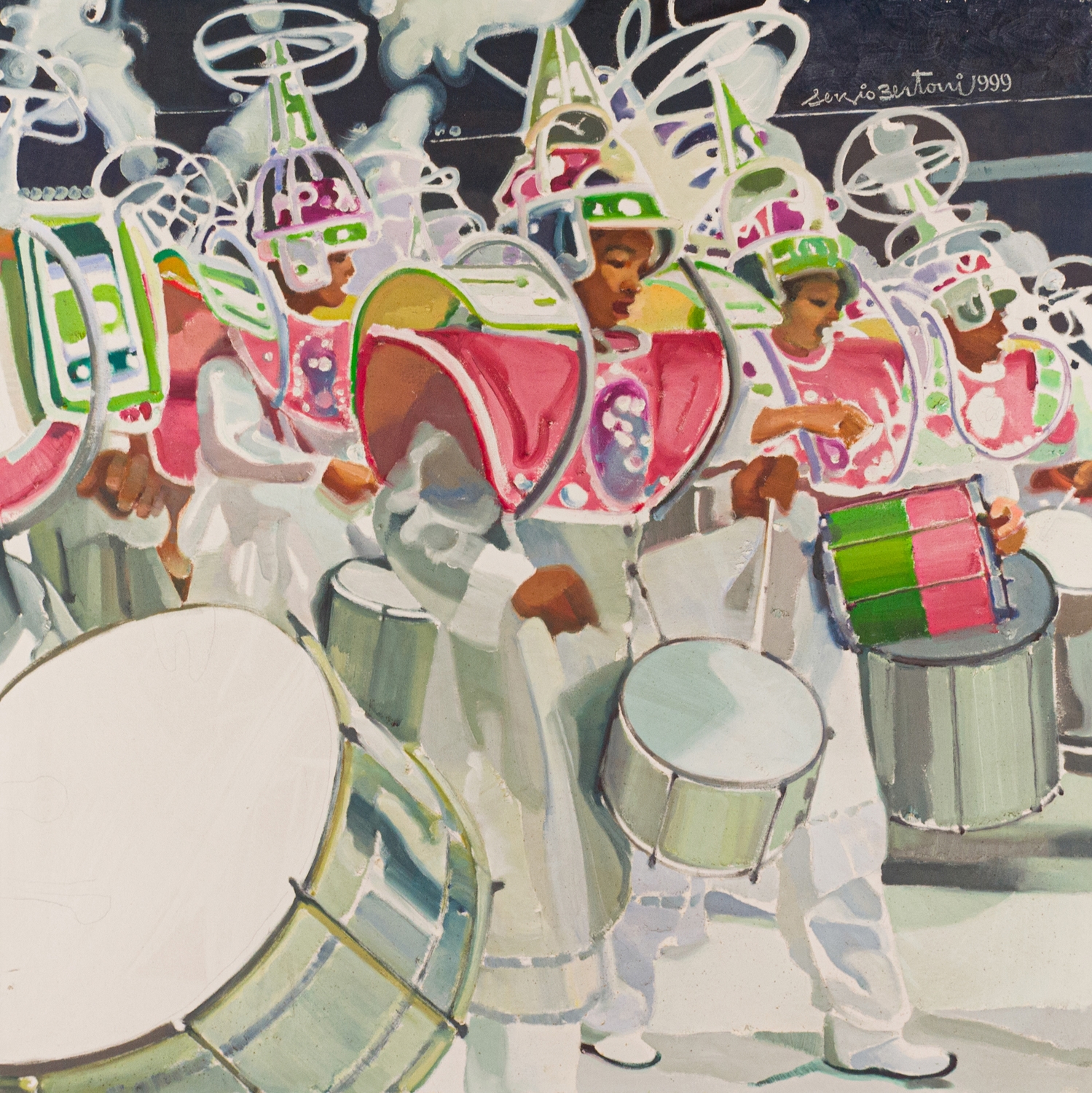 Sergio Bertoni | Bateria da Mangueira (1999) | MutualArt