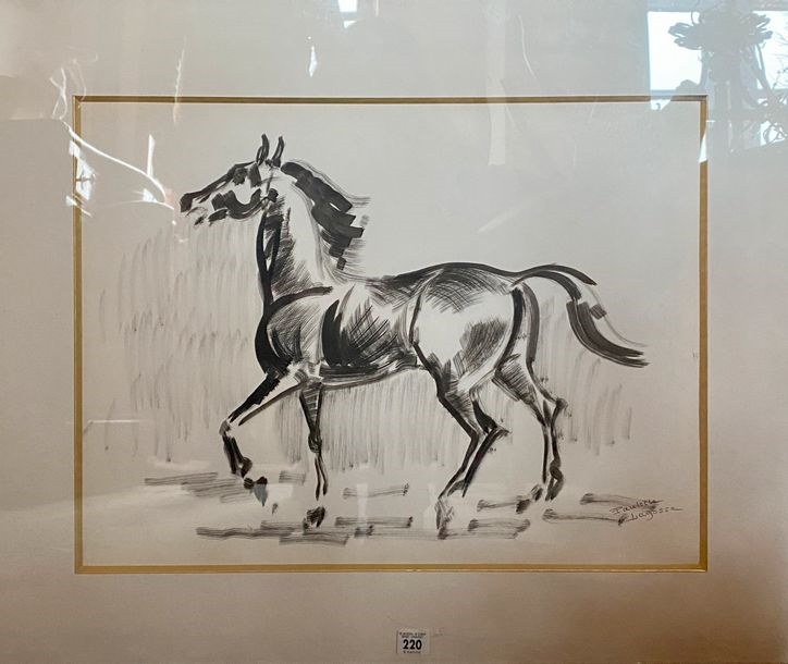 Marie-Paulette Lagosse | Marie-Paulette LAGOSSE (1921-1996) Horse ...