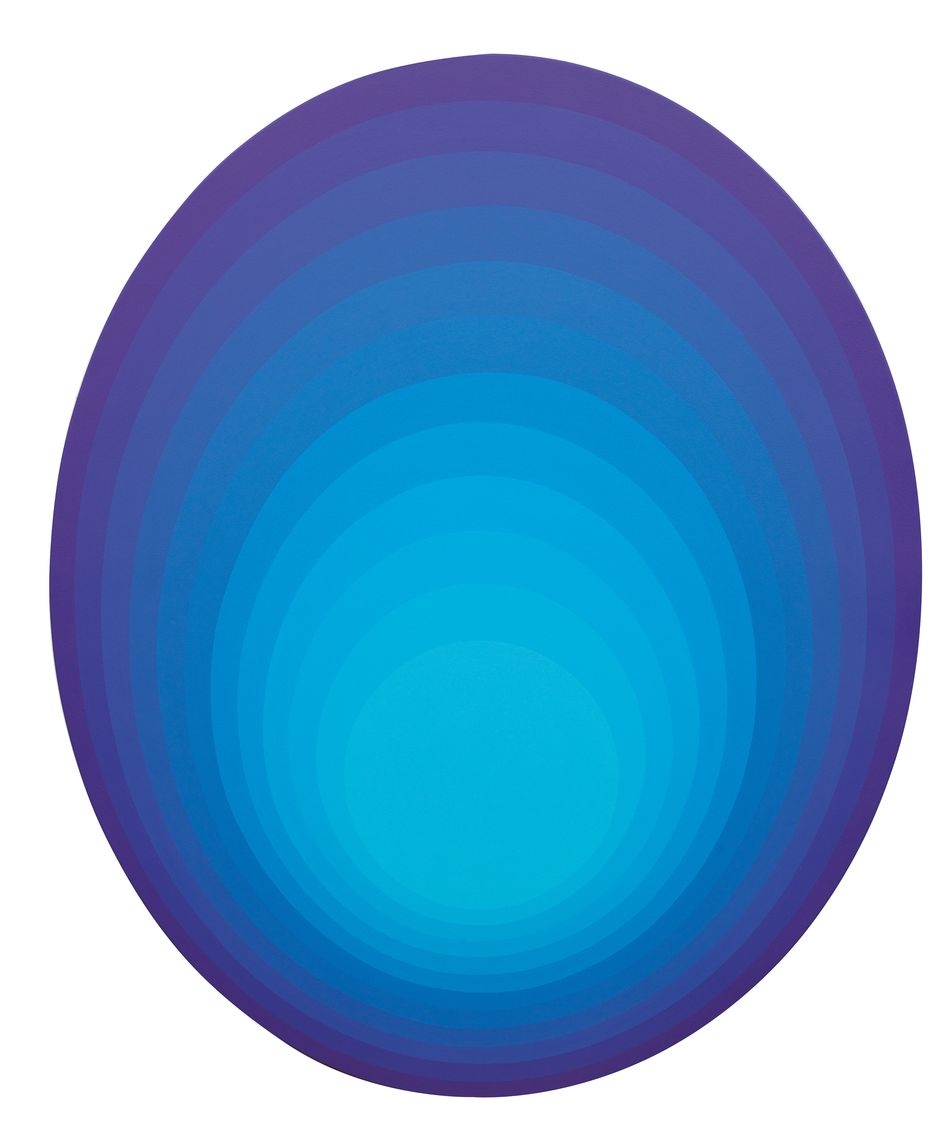 Jan Kaláb | Vibrating Blue Egg 0123 (2023) | MutualArt