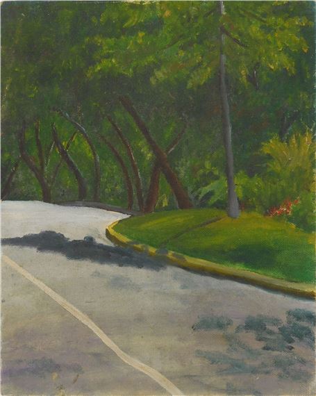 Beni Kosh | Landscape with Road | MutualArt