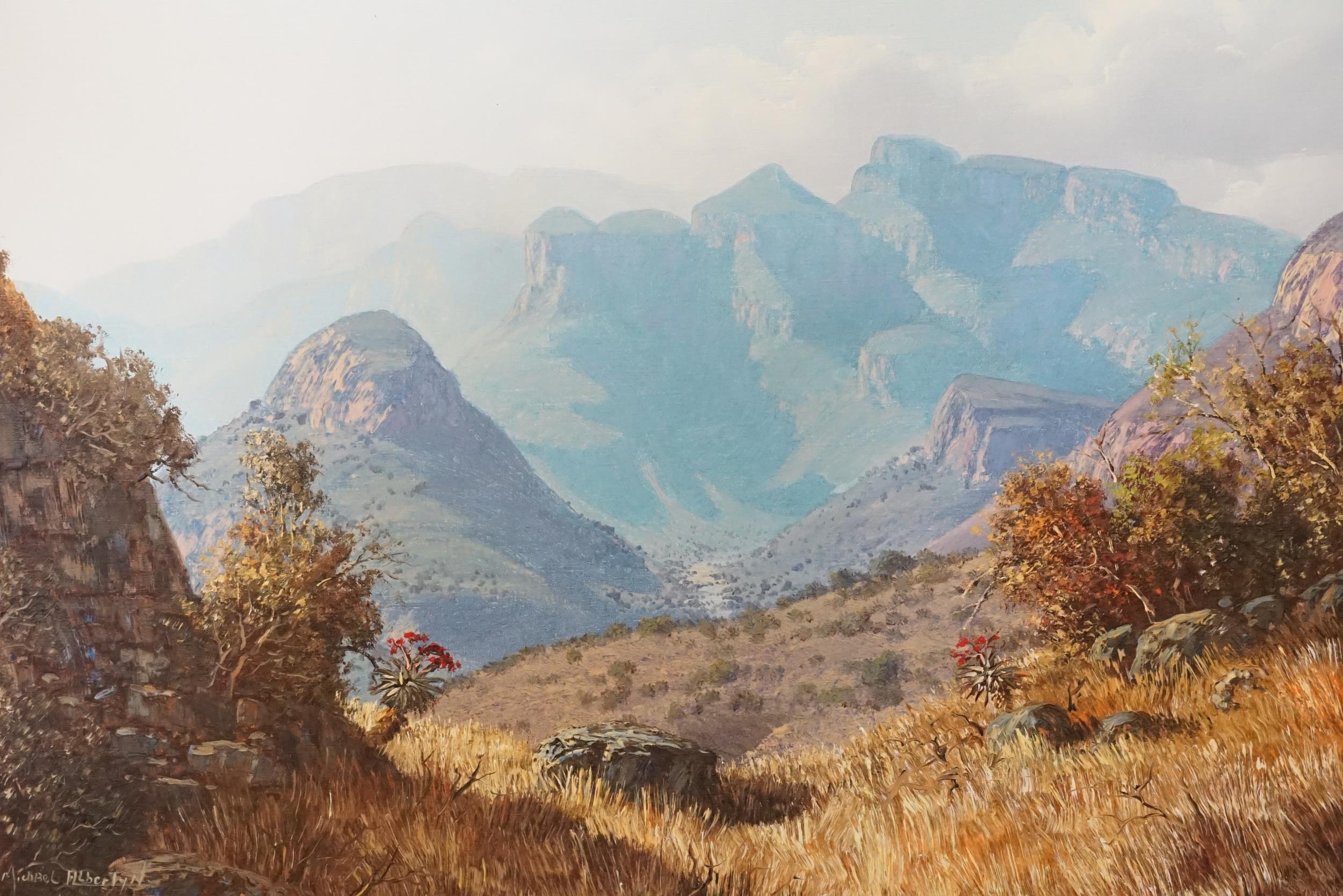 Michael Albertyn | Three Rondavels in the Eastern Transvaal, South ...