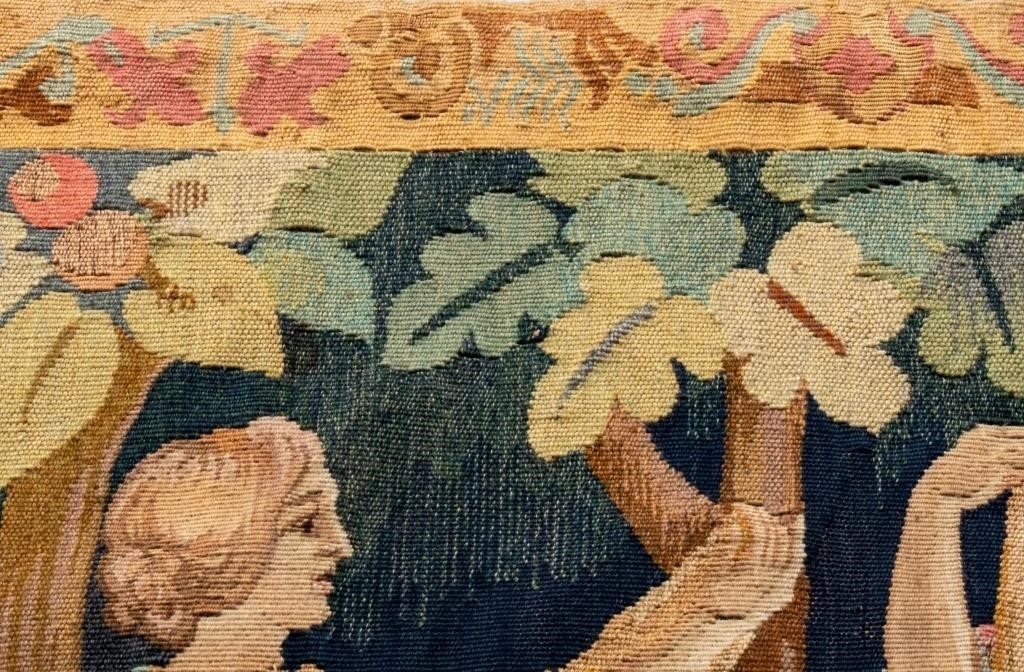 Lorentz Kleiser | Lorentz Kleiser Four Graces Verdure Tapestry (Circa ...