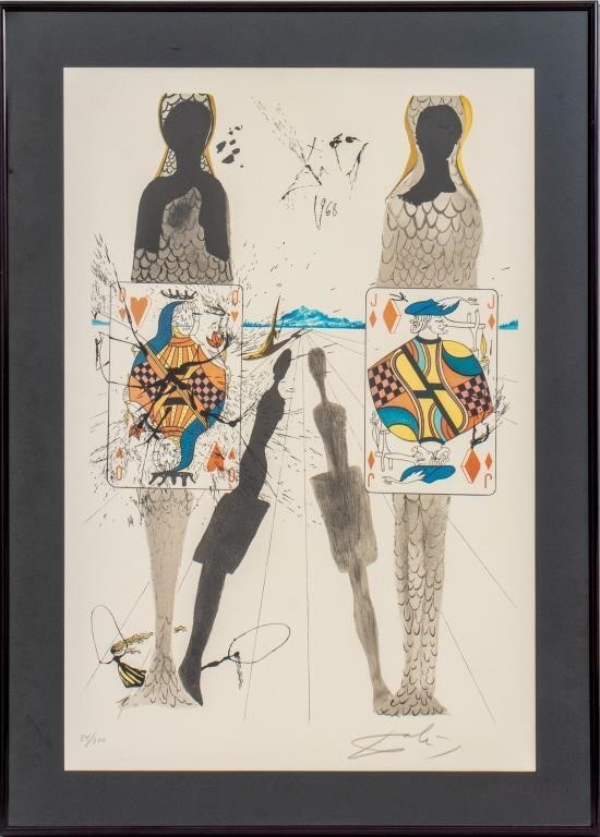 Salvador Dalí | Snake in Landscape (1975) | MutualArt