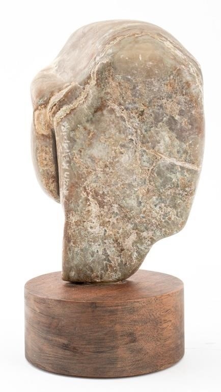 Joan Hyde Shapiro | Joan Shapiro Female Face Alabaster Sculpture ...