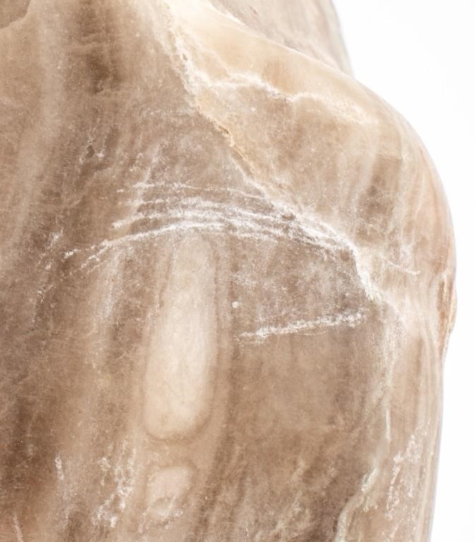 Joan Hyde Shapiro | Joan Shapiro Female Face Alabaster Sculpture ...