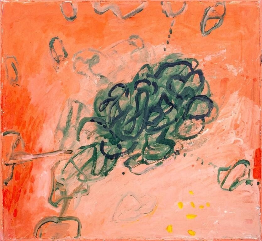 Cy Twombly | Leda and the Swan (1962) | MutualArt