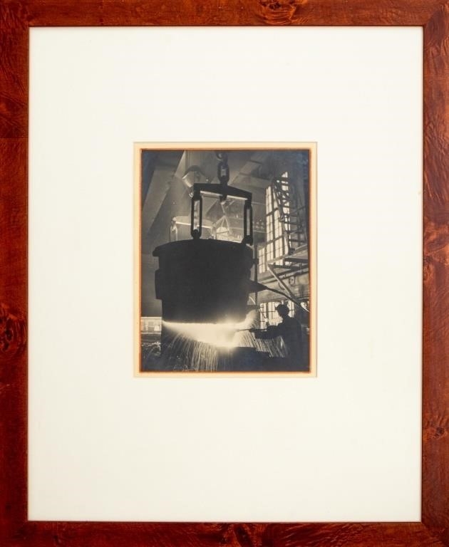 Emil Heilborn | Emil Heilborn Welder Vintage Gelatin Print | MutualArt