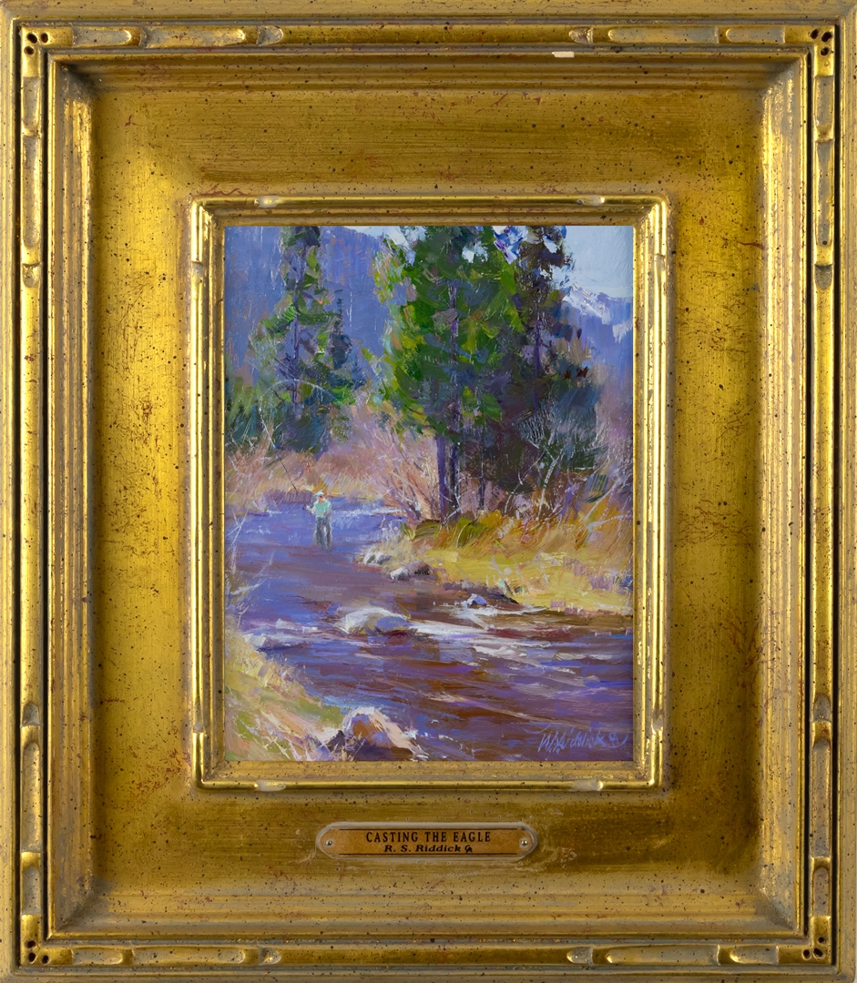 R.S. Riddick | Casting the Eagle | MutualArt