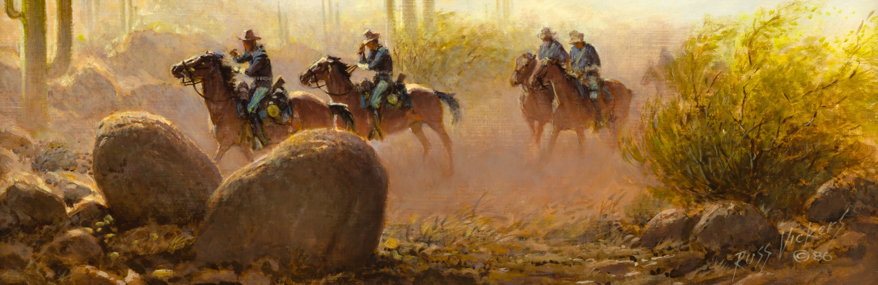 Russ Vickers | War Cry | MutualArt