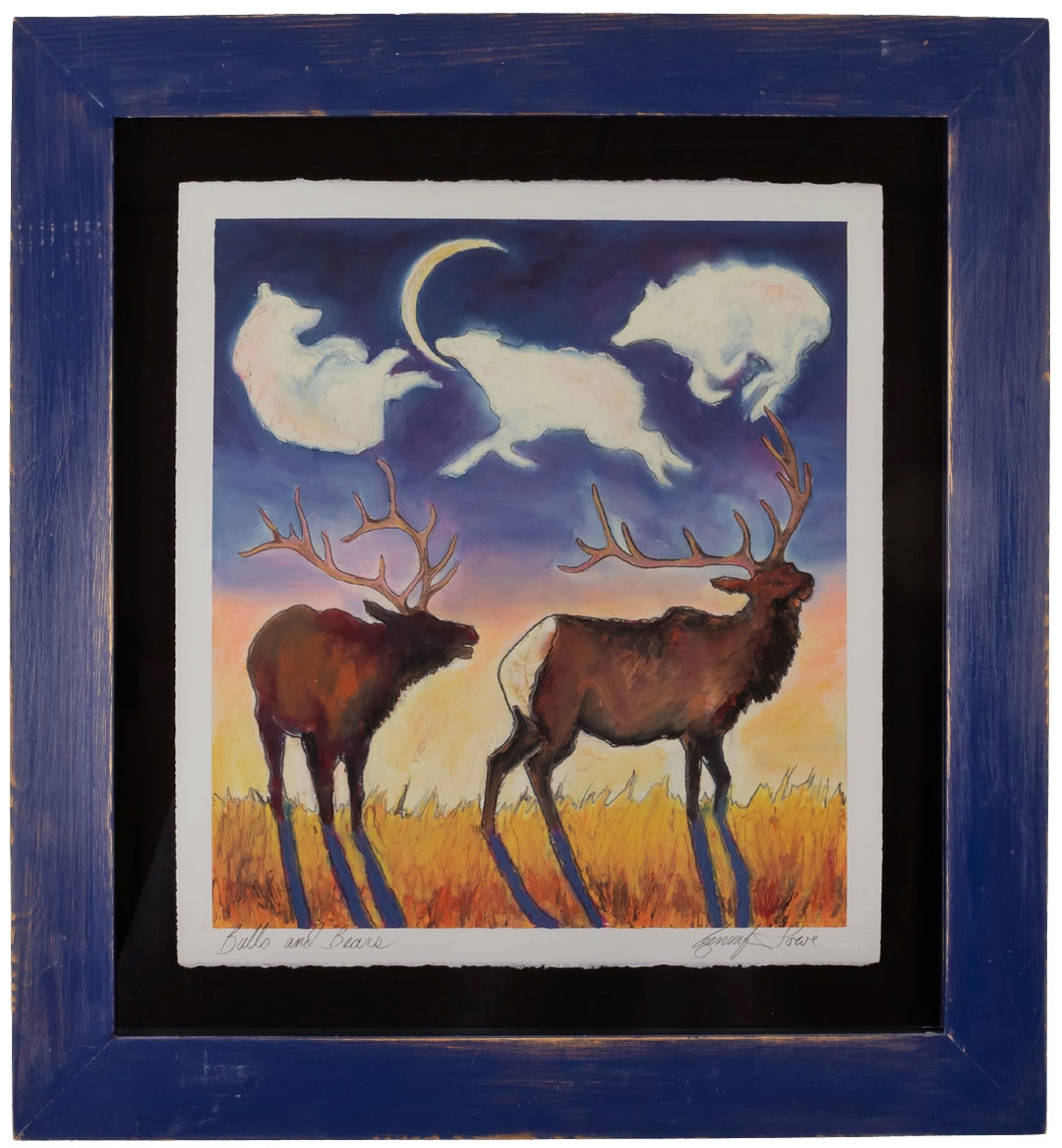 Jennifer Lowe | Jennifer Lowe (20th Century), Bulls and Bears | MutualArt