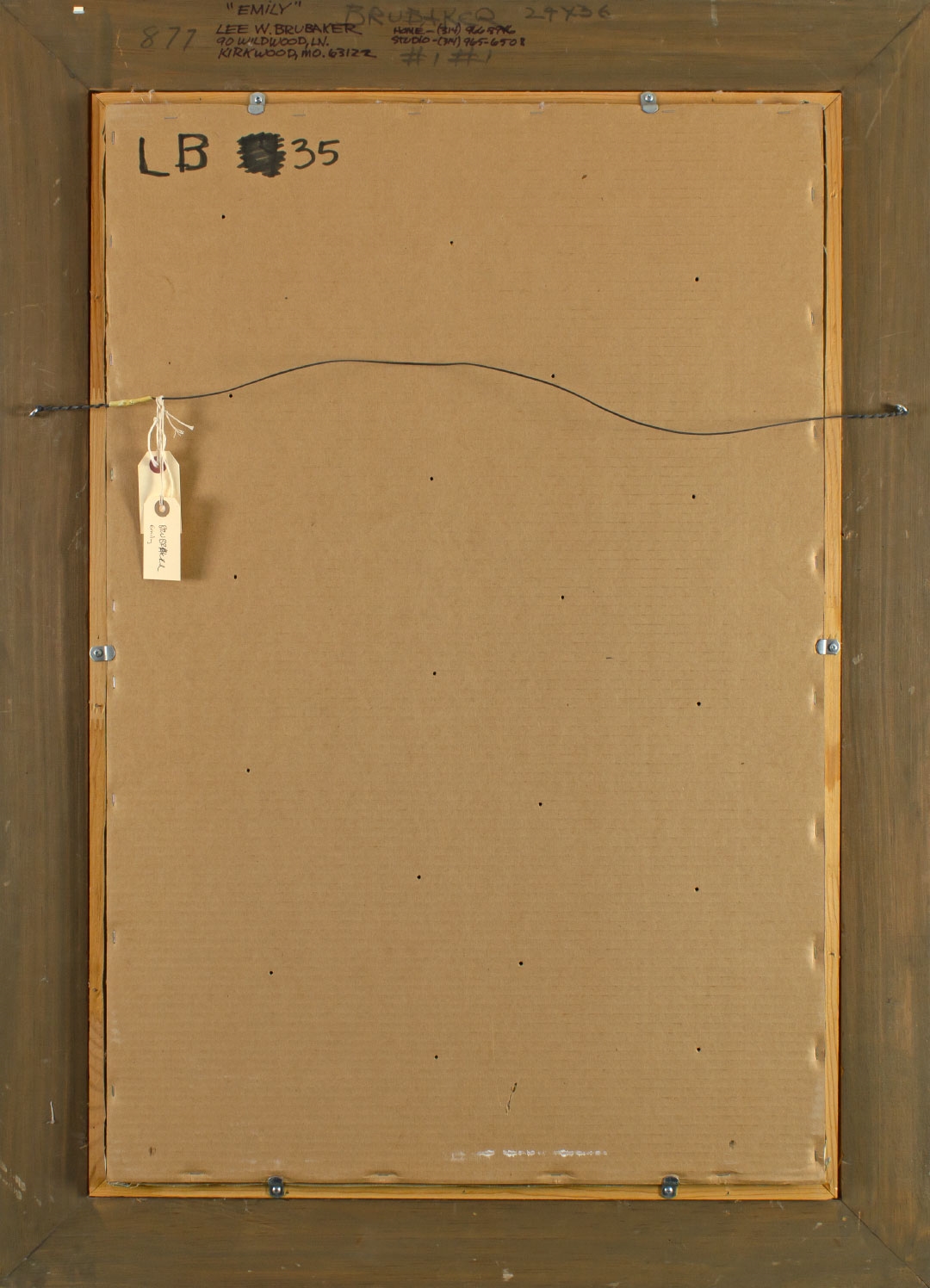 Lee Brubaker | Lee Brubaker (1933-), Emily (1987) | MutualArt