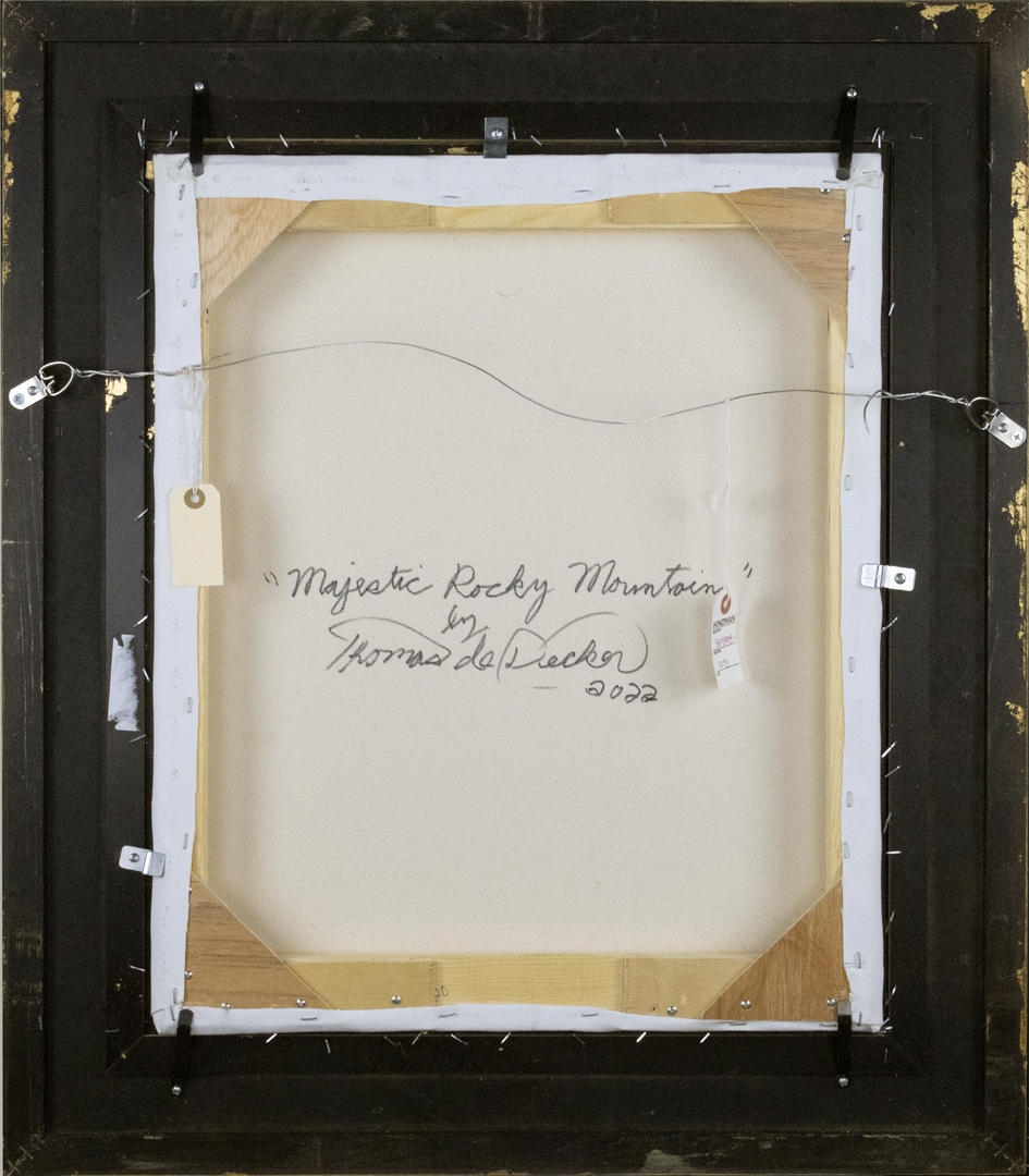 Thomas de Decker | Thomas deDecker (1951- ), Majestic Rocky Mountains ...