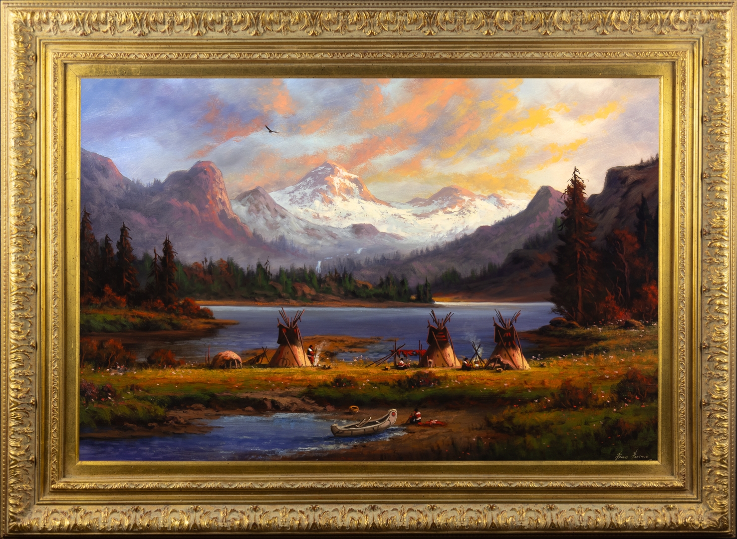 Heinie Hartwig | Lakeside Camp | MutualArt