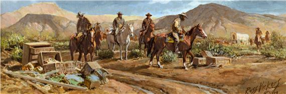 Russ Vickers | Russ Vickers (1923-1997), No Takers (1984) | MutualArt