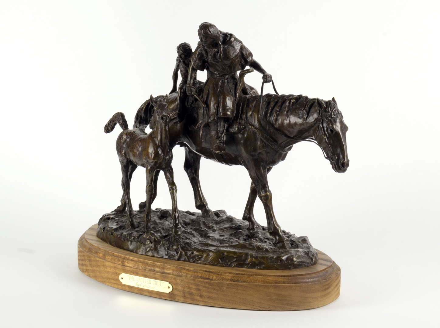 Bob Scriver | Spotted Colt (1985) | MutualArt