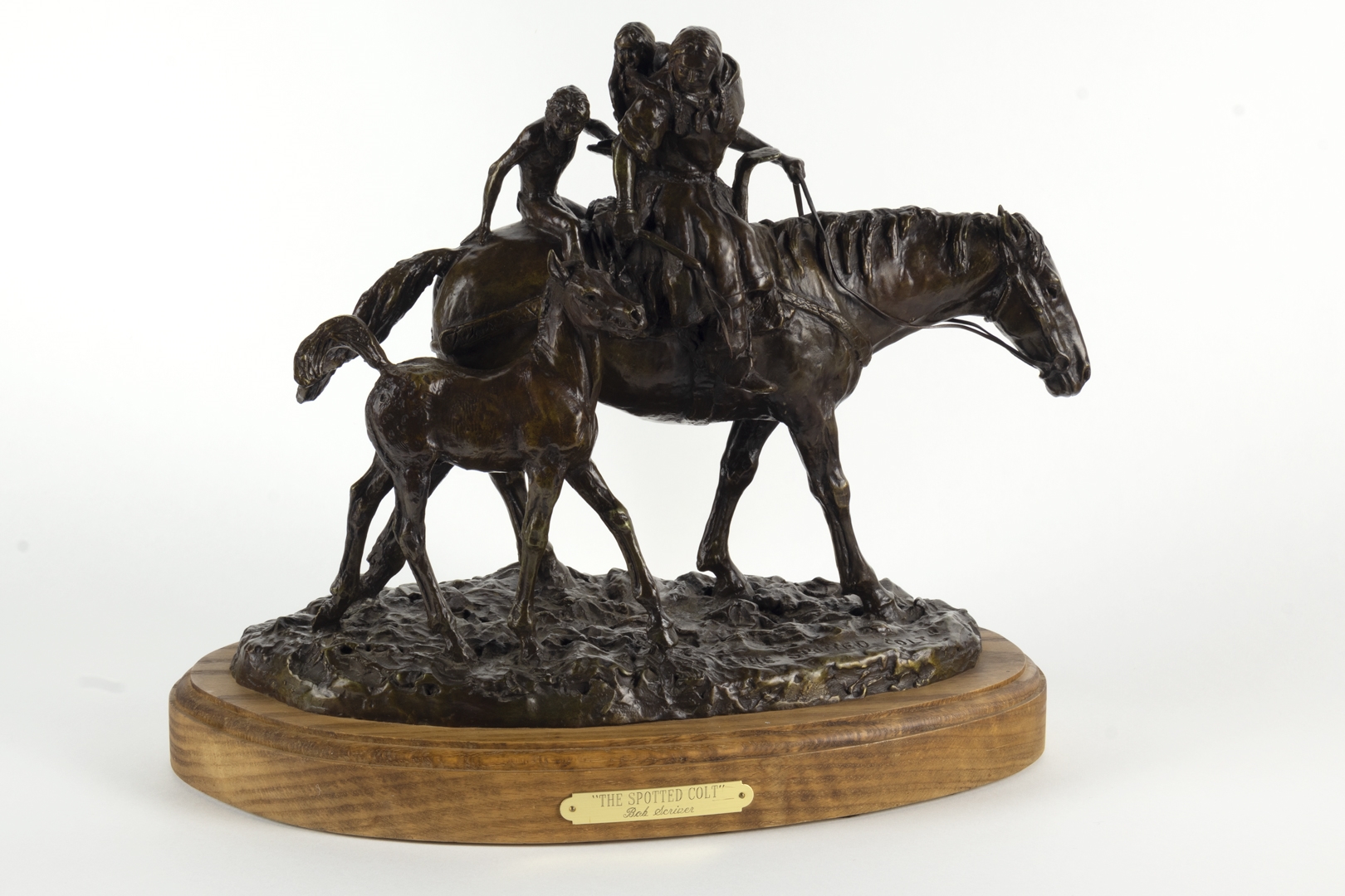 Bob Scriver | Spotted Colt (1985) | MutualArt