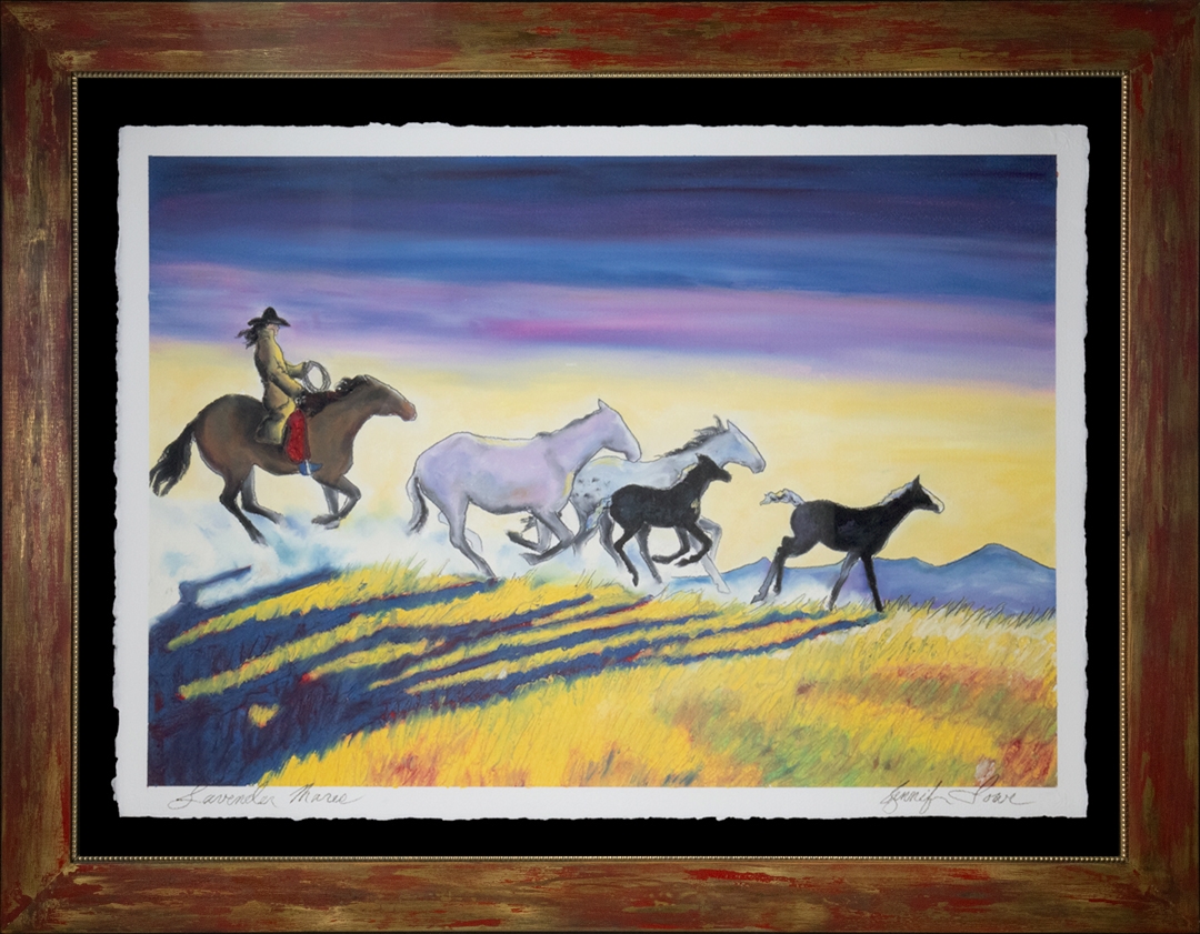 Jennifer Lowe | Lavender Mares | MutualArt
