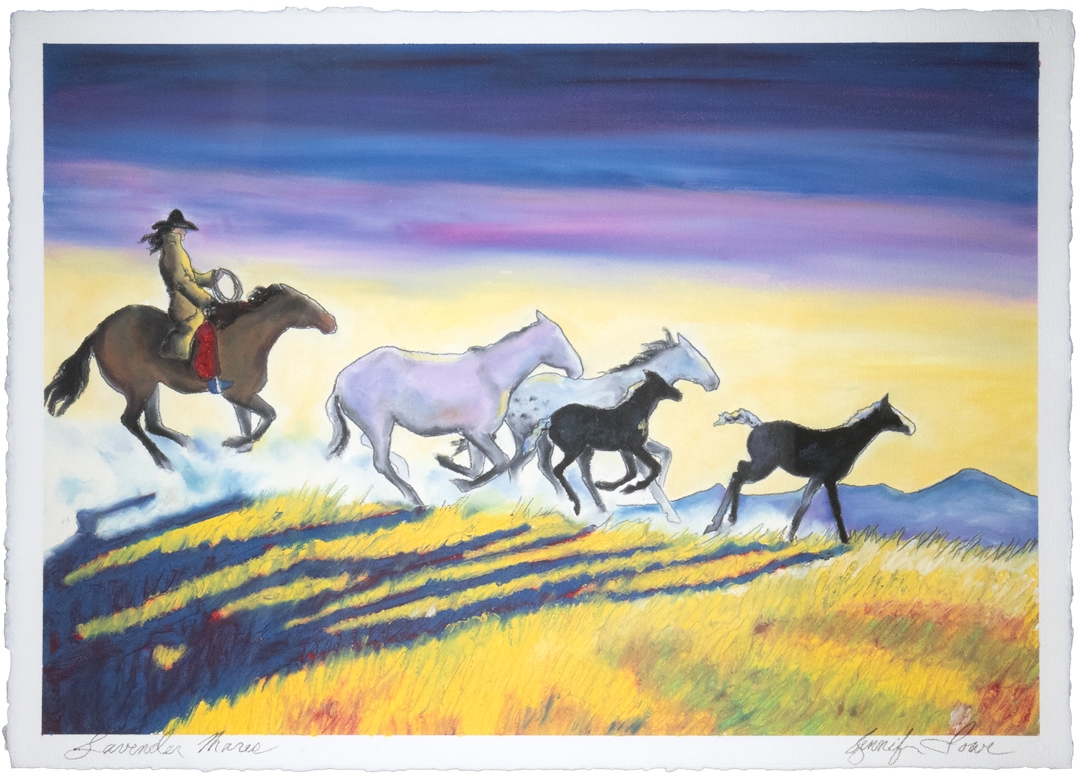 Jennifer Lowe | Lavender Mares | MutualArt