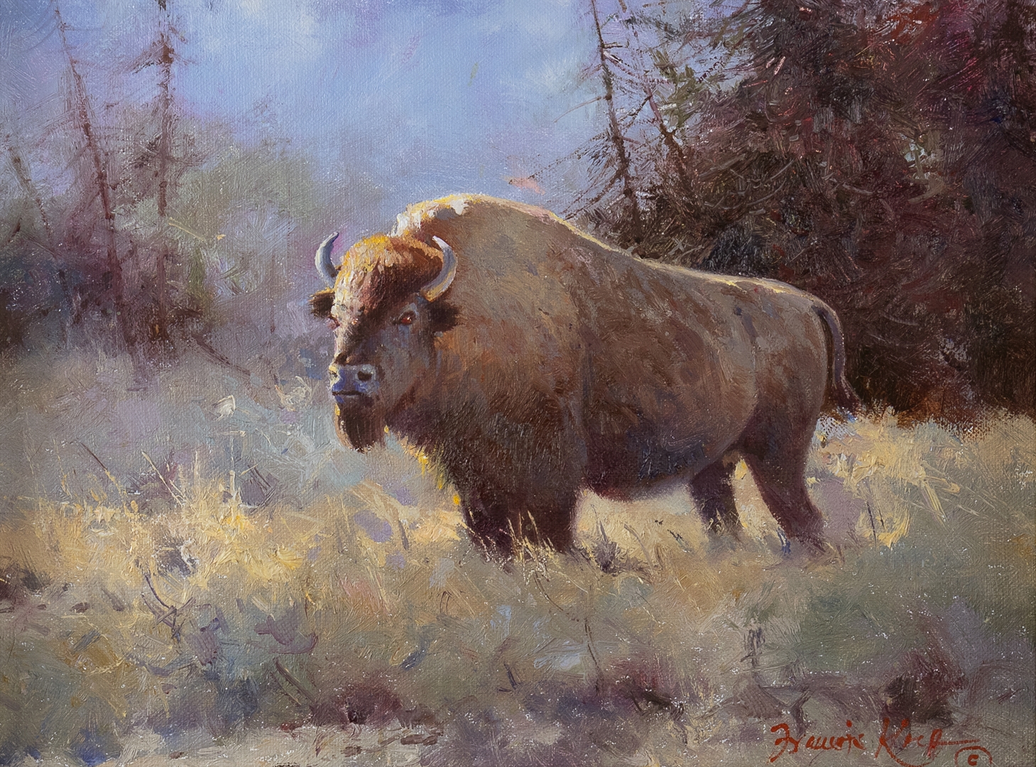 François Koch | Bison | MutualArt