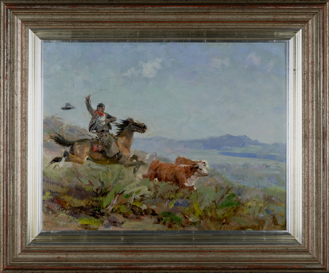 Raphael Lillywhite | Raphael Lillywhite (1891-1958), On the Open Range ...