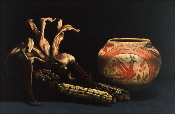 Patricia Joy Dobson | Patricia Dobson (1947-), Zia Jar | MutualArt