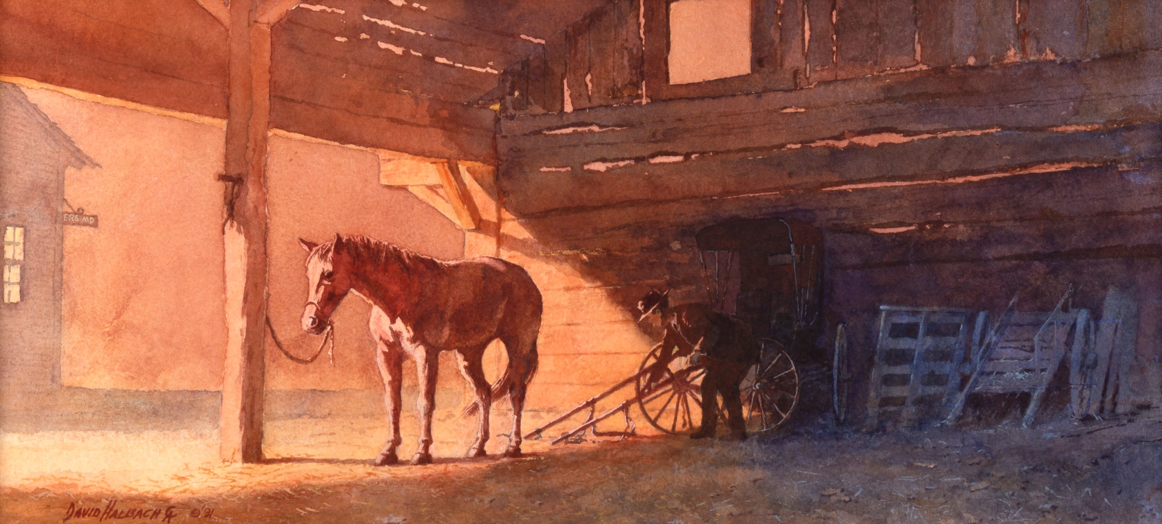 David Halbach | The Snapping Iron | MutualArt