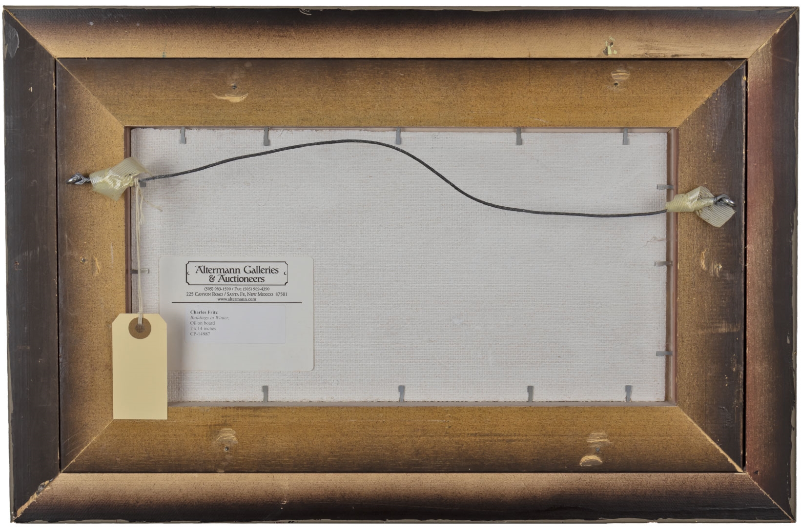 Charles Fritz | Charles Fritz (1955- ), Buildings in Winter | MutualArt