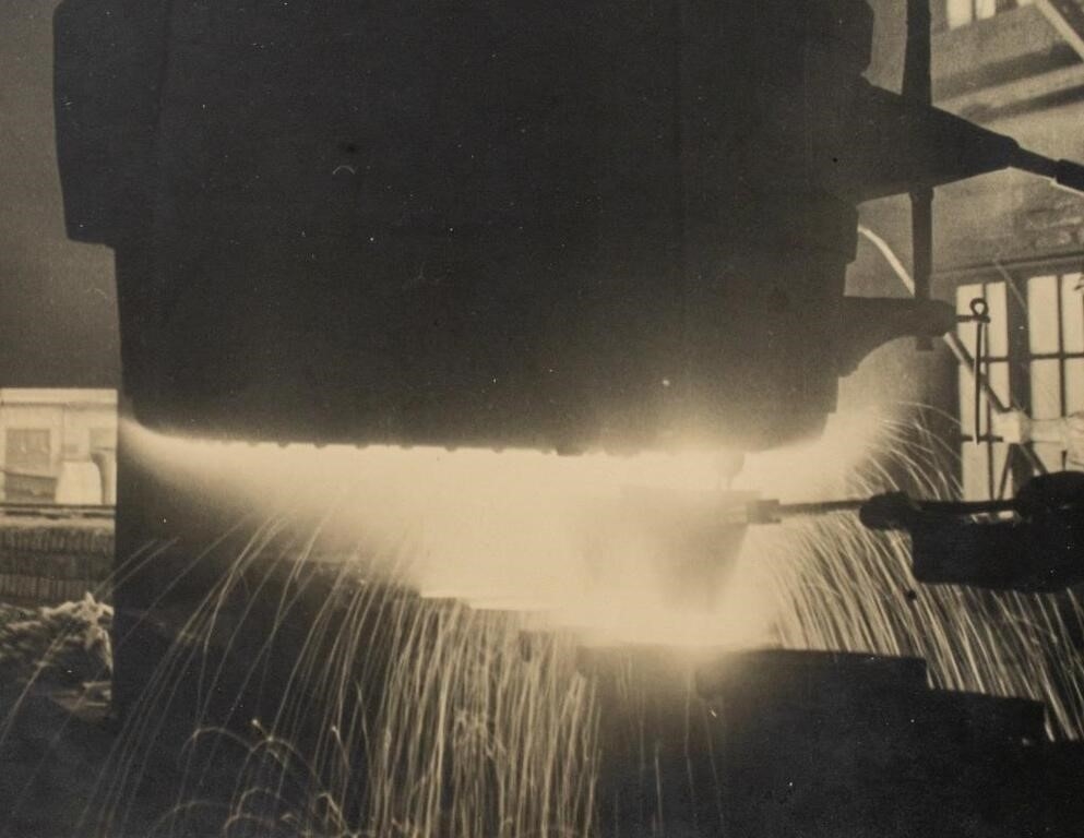 Emil Heilborn | Emil Heilborn Welder Vintage Gelatin Print | MutualArt