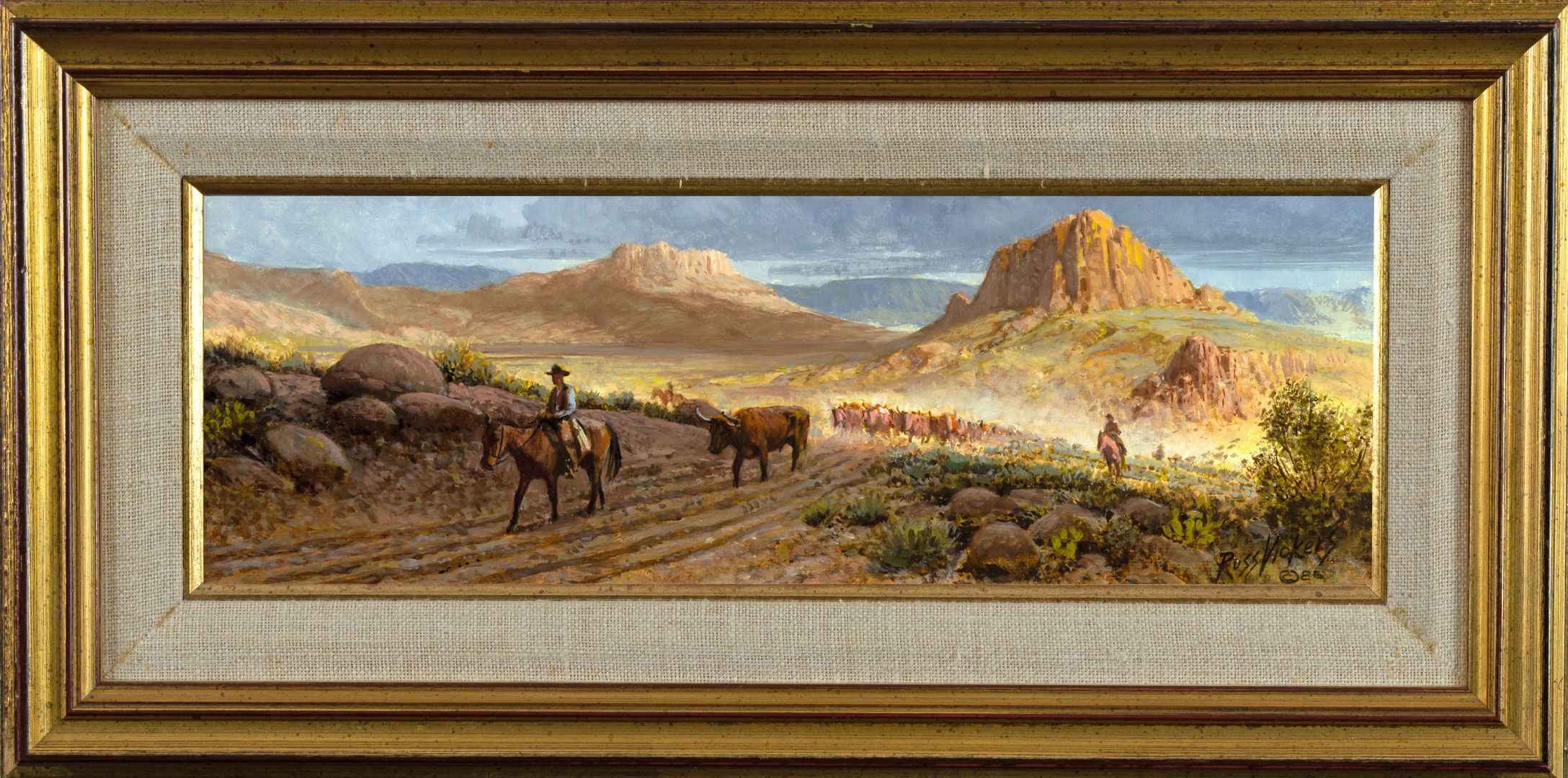 Russ Vickers | The Established Cattle Trail (1986) | MutualArt