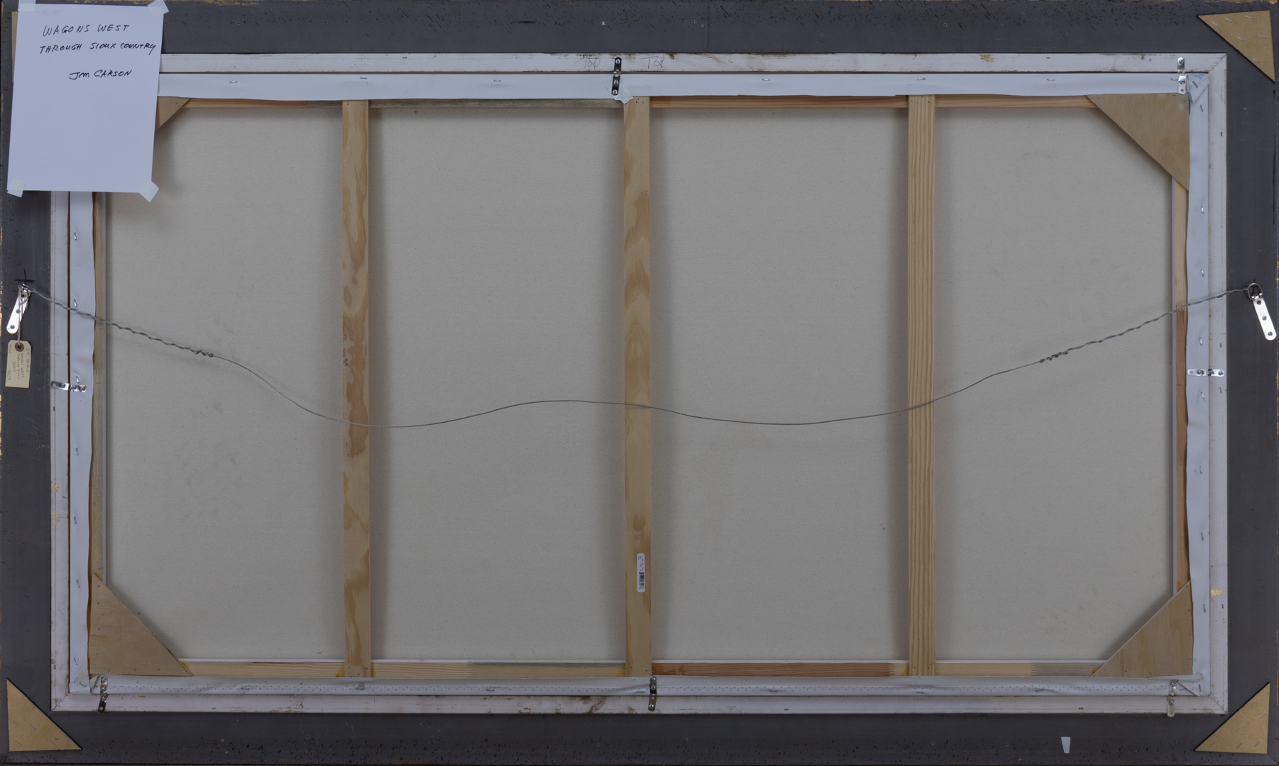 Jim Carson | Jim Carson (1942- ), Wagons West Through Sioux Country ...