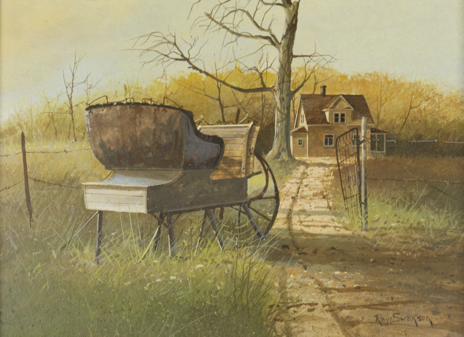 Ray Swanson | The Helper | MutualArt