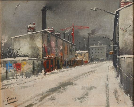 Gabriel Ferro | Industrial landscape | MutualArt