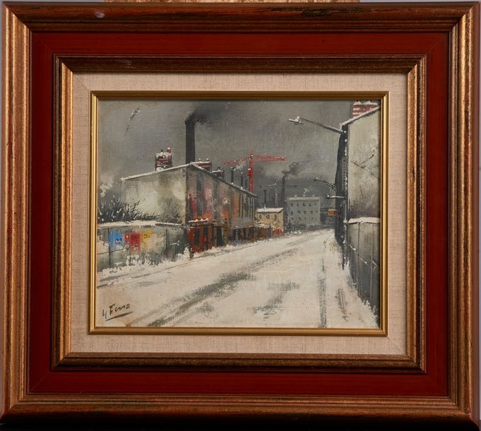 Gabriel Ferro | Industrial landscape | MutualArt