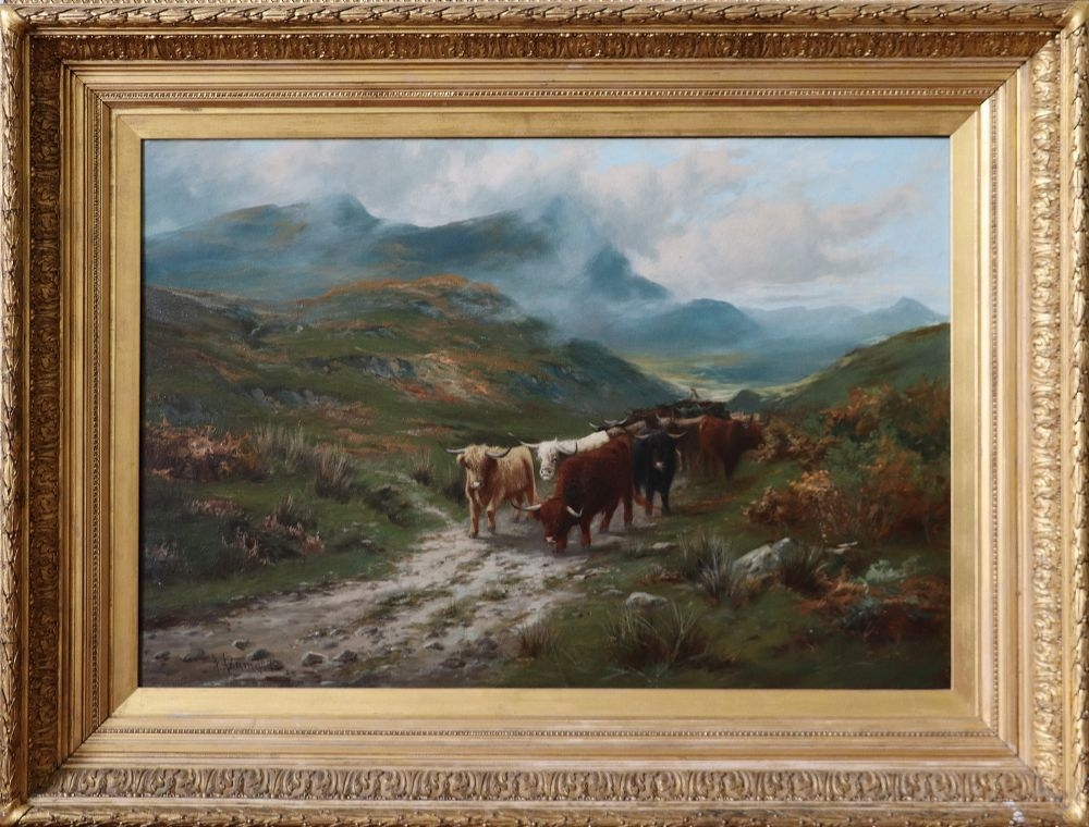 Joseph Adam | HERDING THROUGH THE VALLEY | MutualArt
