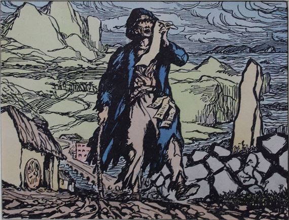 Jack B. Yeats | THE NEW BALLAD SINGER | MutualArt