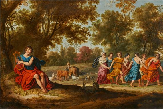 Dutch School, 17th Century | Orpheus Plays the Lyre Before the Animals ...