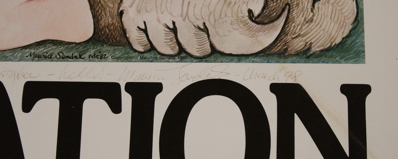 Maurice Sendak | Maurice Sendak Imagination Signed Poster | MutualArt