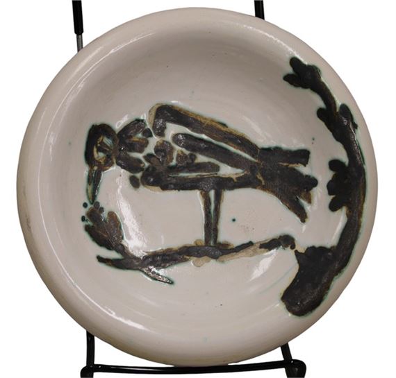 Pablo Picasso | Pablo Picasso Madoura Bowl, Bird on a Branch (Circa ...
