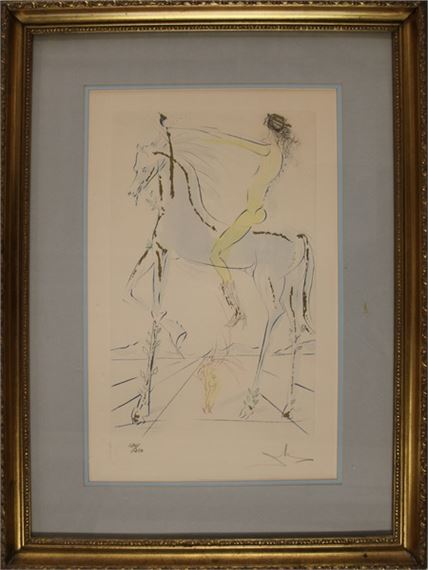 Salvador Dalí | Salvador Dali, Song of Songs, Signed Etching (1982 ...